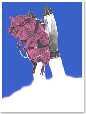 Pigs Fly Poster – Paste T-shirts