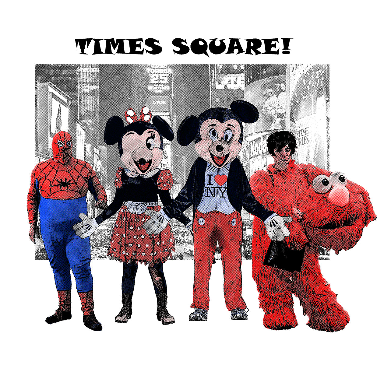 Times Square – Paste T-shirts